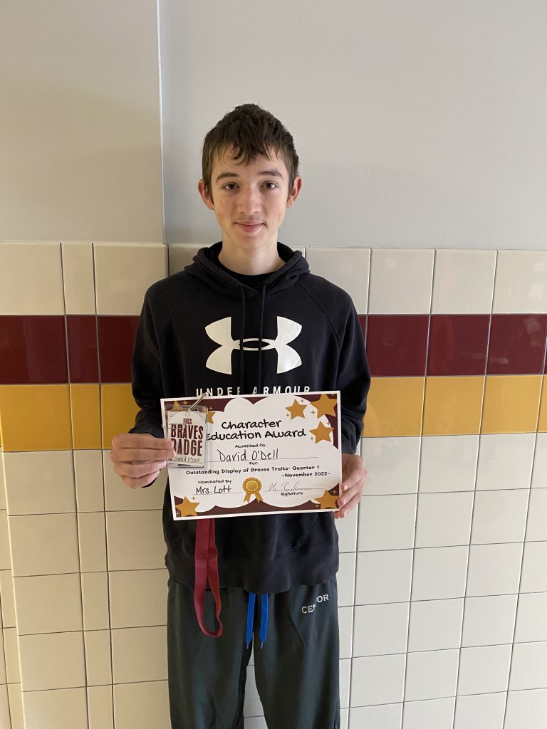 FFMS Character Education recipients announced for Q1 - Fonda ...