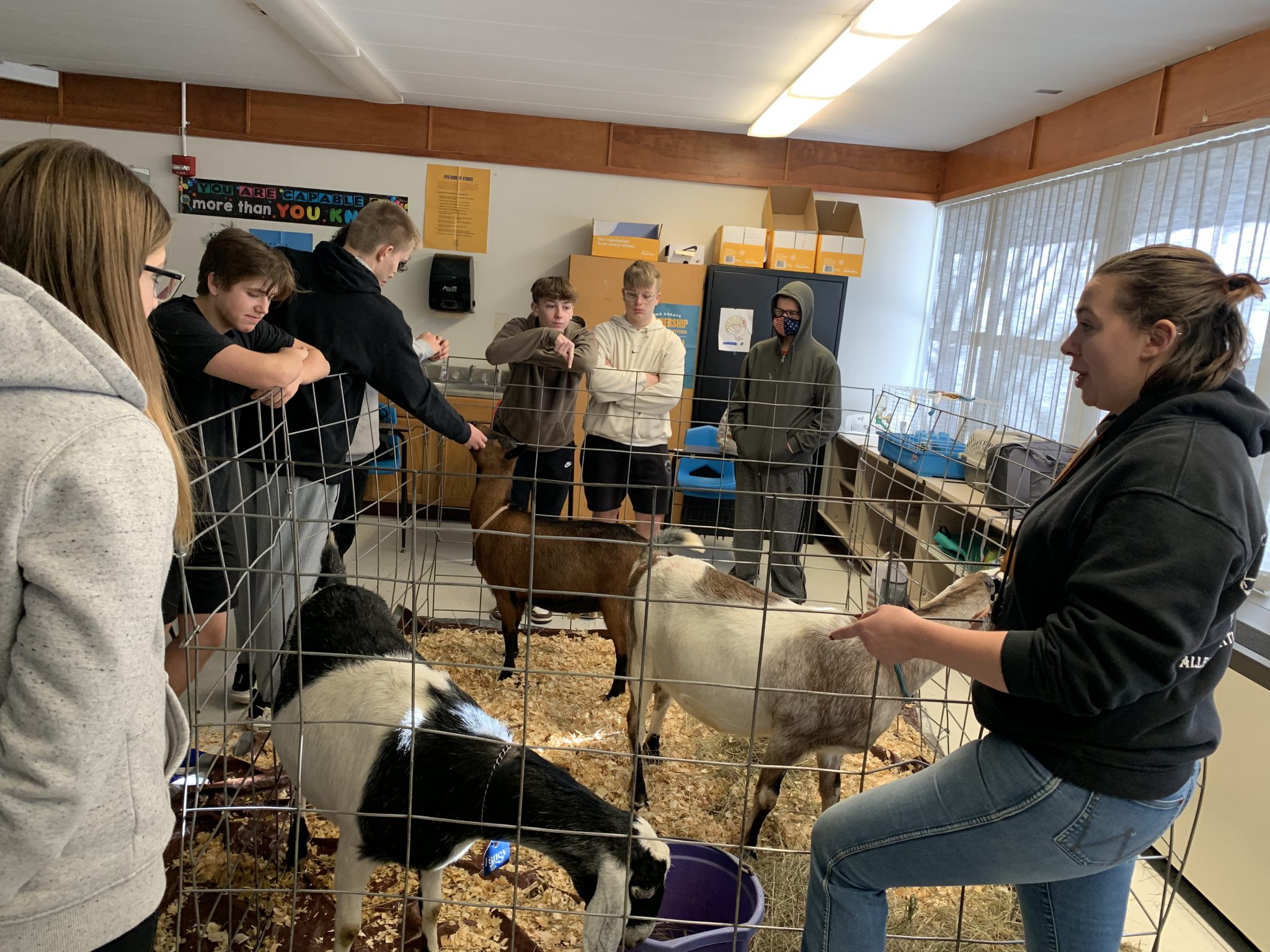 FFCS agriculture students access technology for a unique classroom ...