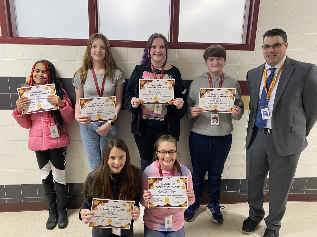Character Education Awards for Second Quarter - Fonda-Fultonville ...