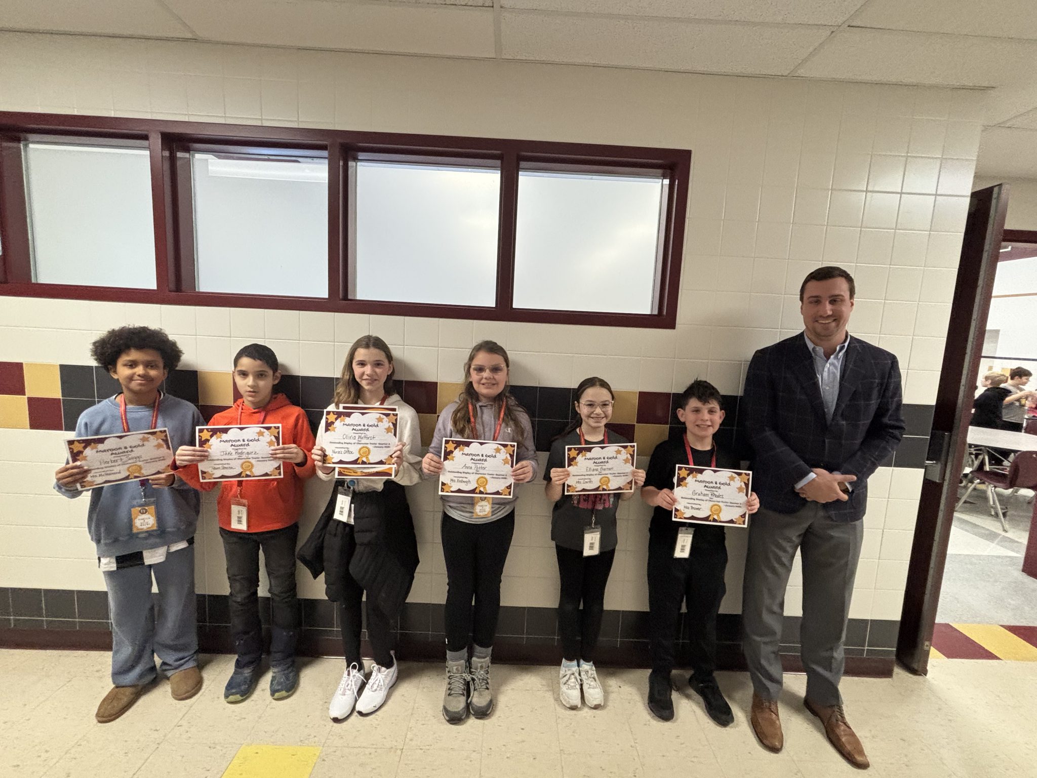 District recognizes Character Education (Q2) recipients - Fonda ...