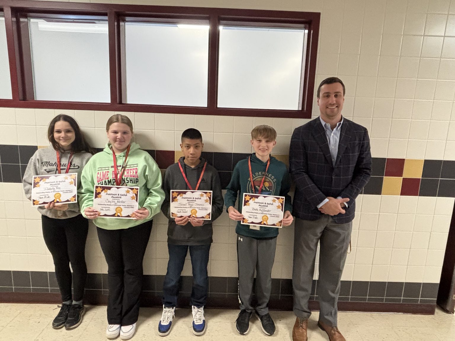 District recognizes Character Education (Q2) recipients - Fonda ...