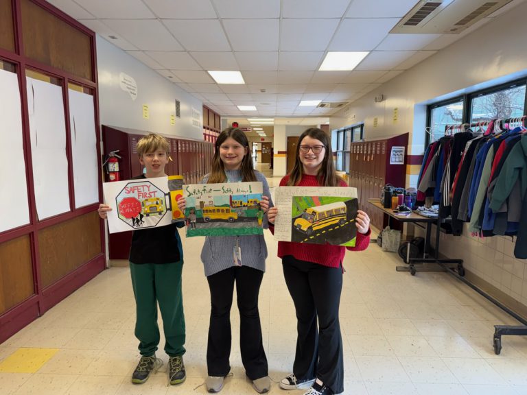 District announces winners of districtwide “bus safety” poster contest ...