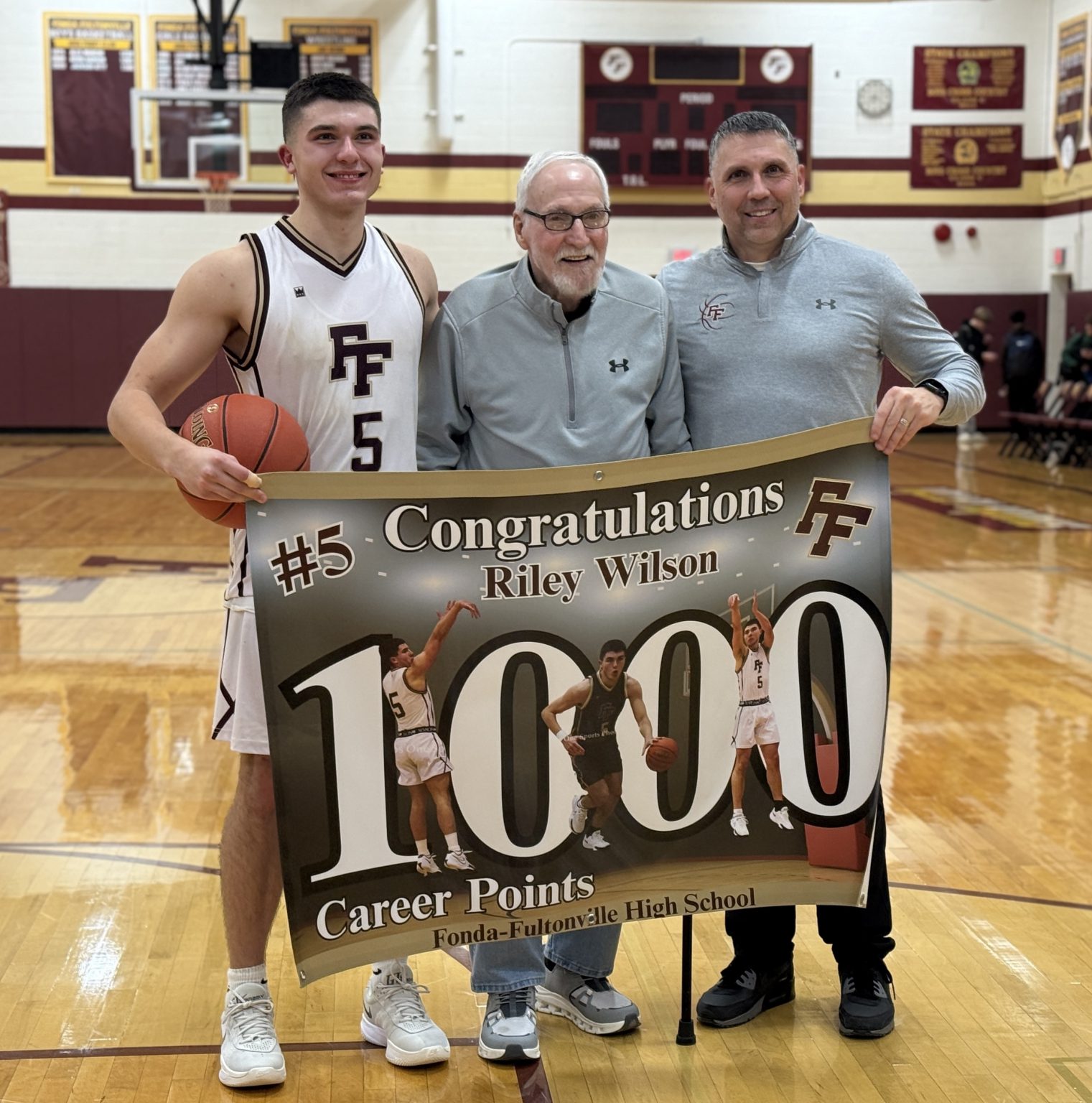 Wilson reaches 1,000-point milestone - Fonda-Fultonville Central Schools